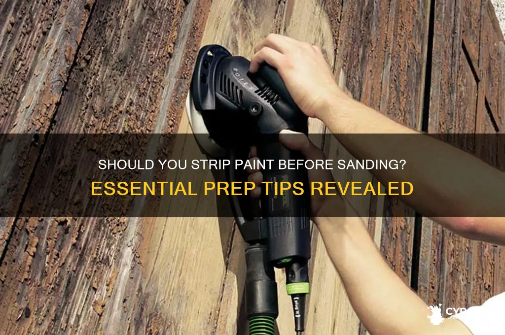 Should You Strip Paint Before Sanding? Essential Prep Tips Revealed ...