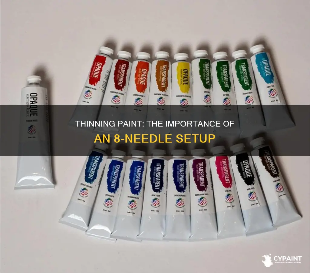 Thinning Paint: The Importance Of An 8-Needle Setup | CyPaint