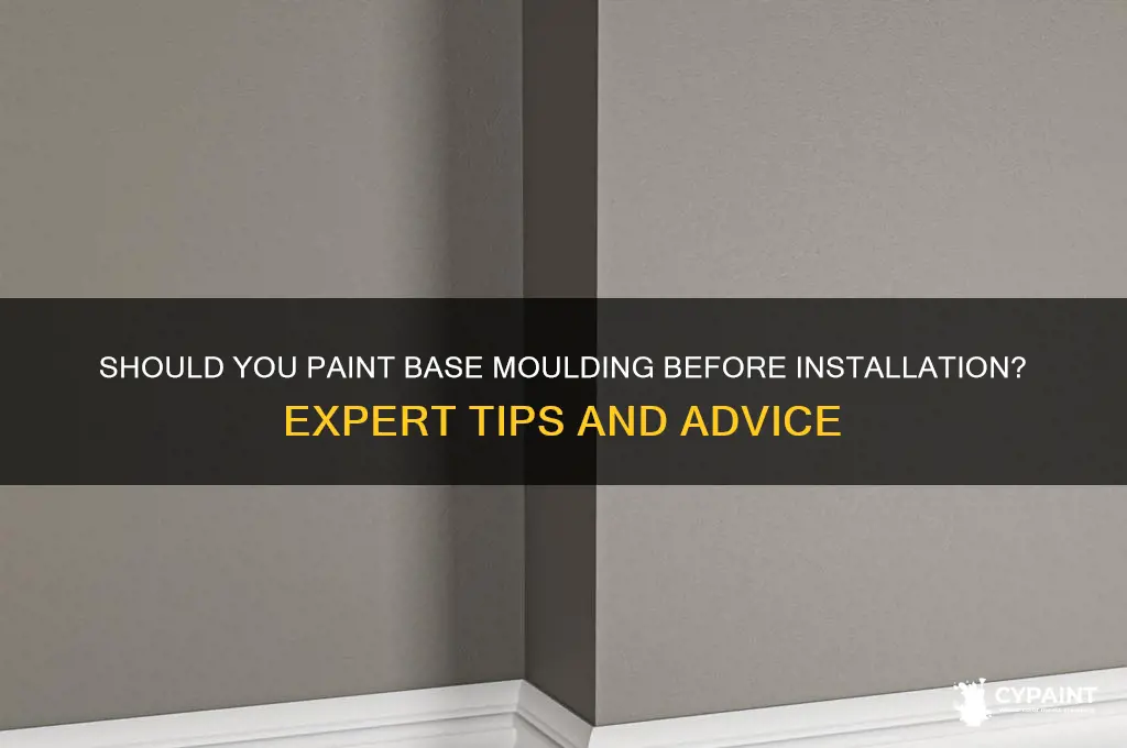 Should You Paint Base Moulding Before Installation? Expert Tips And ...