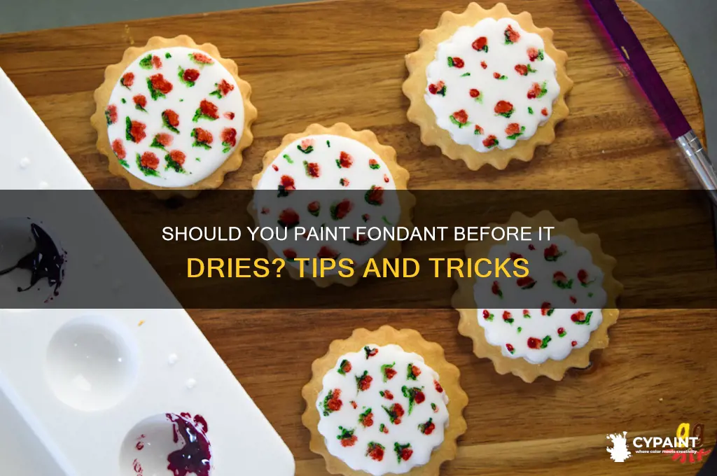 Should You Paint Fondant Before It Dries? Tips And Tricks | CyPaint