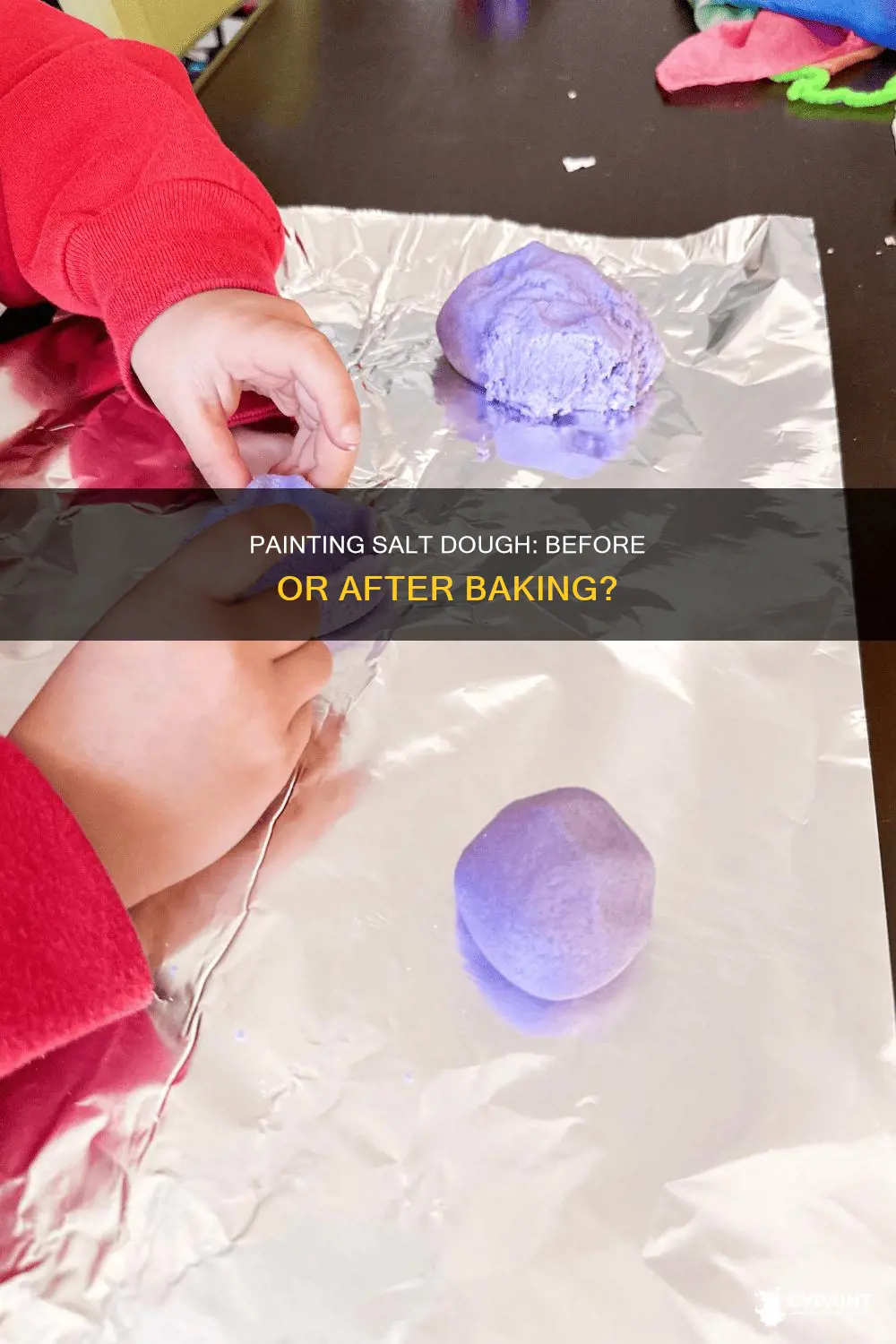 Painting Salt Dough: Before Or After Baking? | CyPaint
