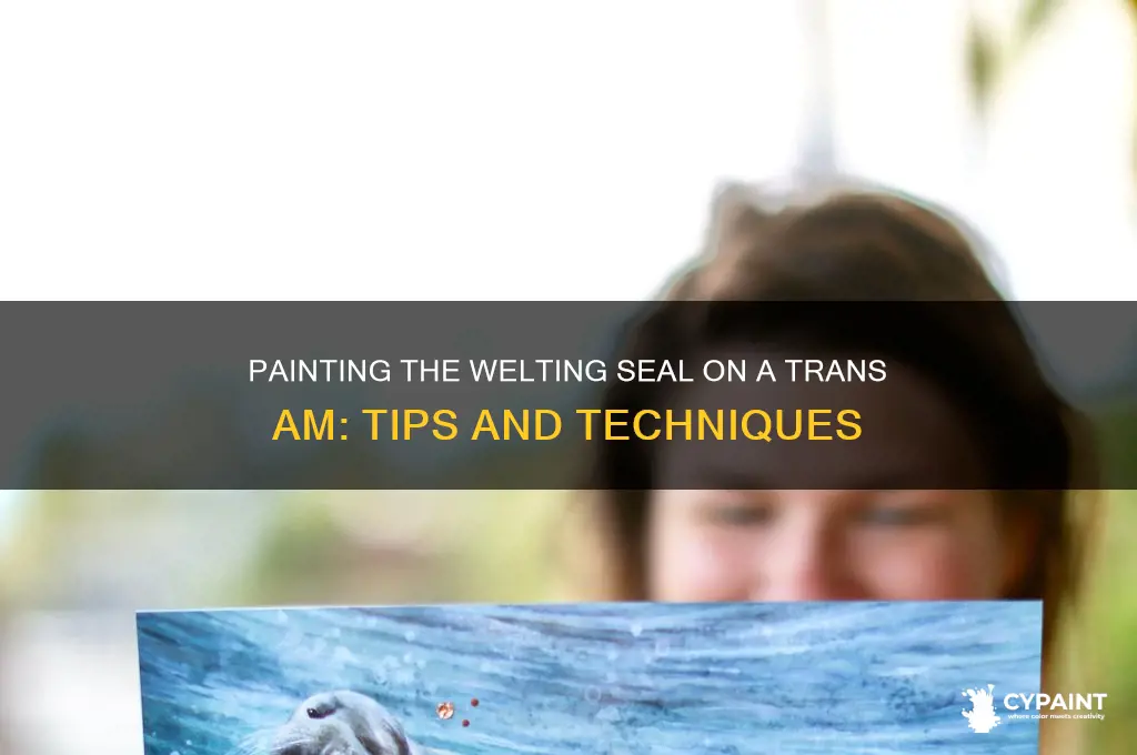 Painting The Welting Seal On A Trans Am: Tips And Techniques | CyPaint