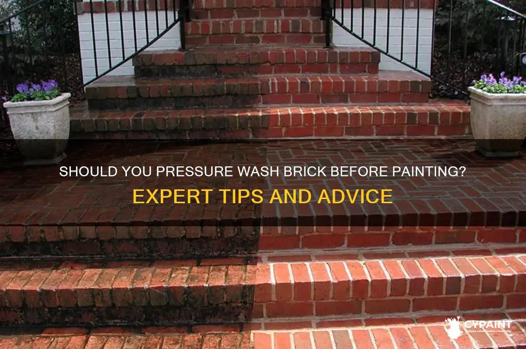 Should You Pressure Wash Brick Before Painting? Expert Tips And Advice ...