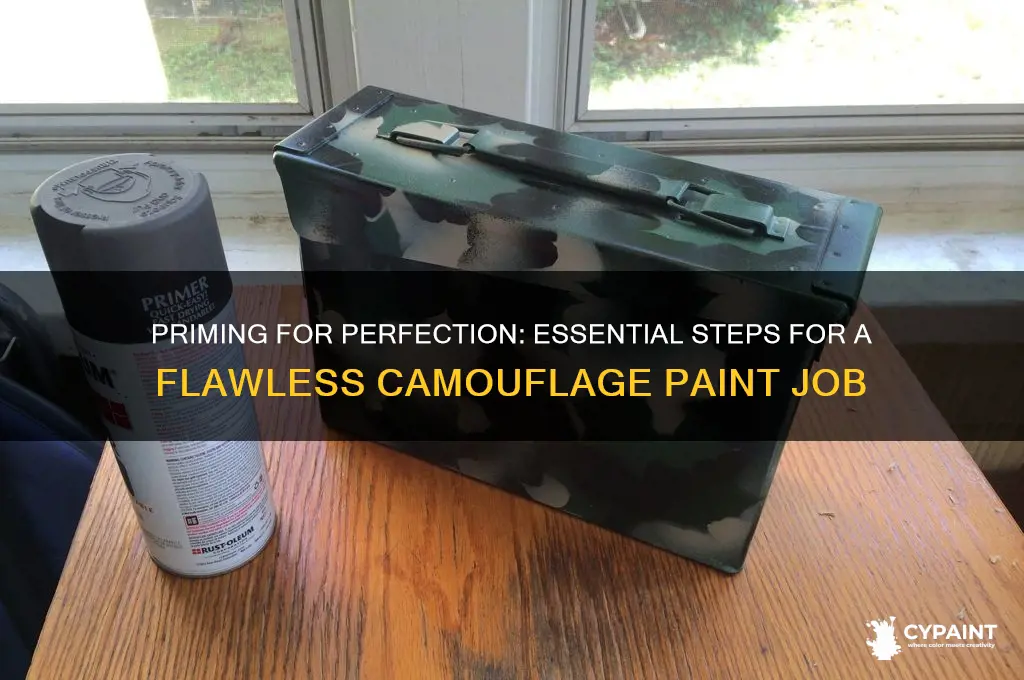 Priming For Perfection: Essential Steps For A Flawless Camouflage Paint ...