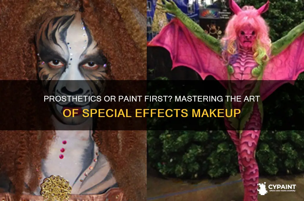 Prosthetics Or Paint First? Mastering The Art Of Special Effects Makeup ...