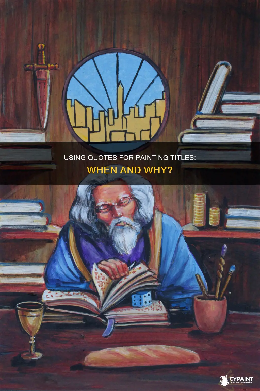Using Quotes For Painting Titles: When And Why? | CyPaint