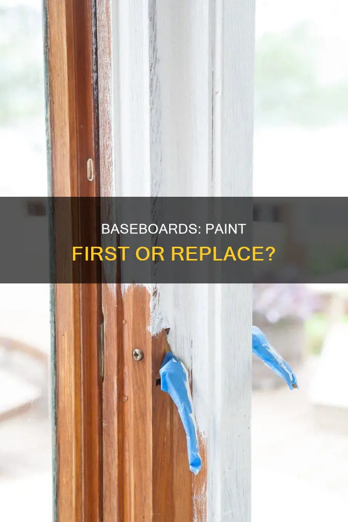 Baseboards: Paint First Or Replace? | CyPaint