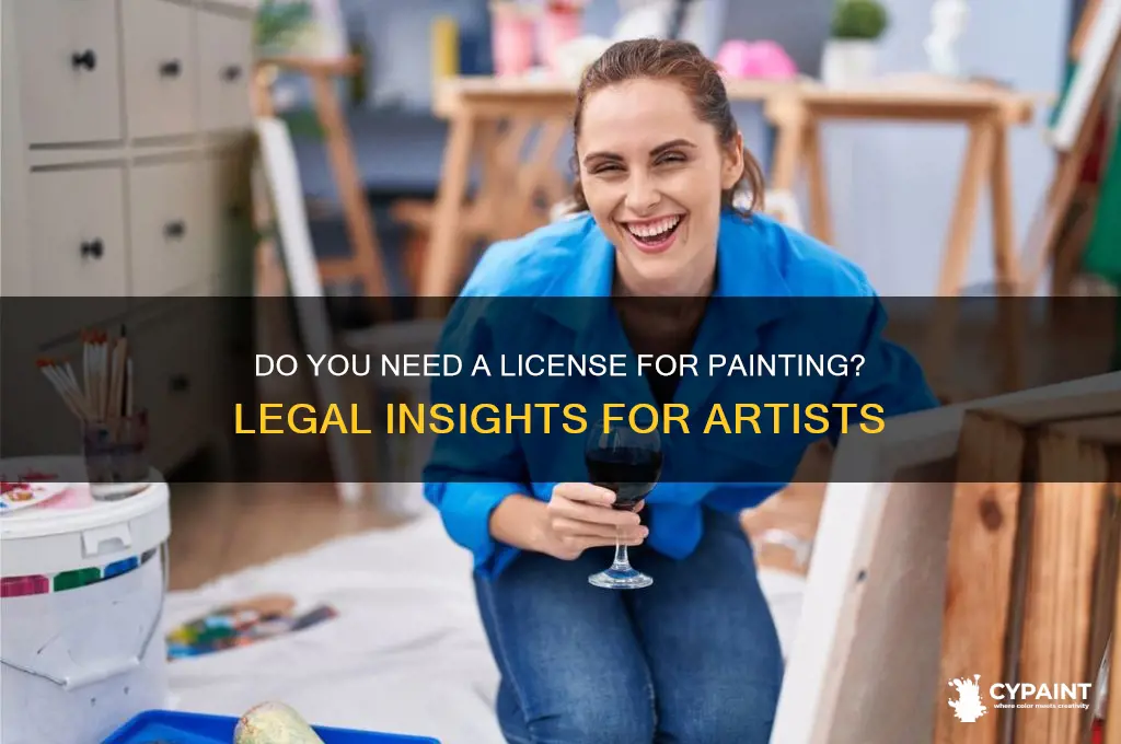 Do You Need A License For Painting? Legal Insights For Artists | CyPaint