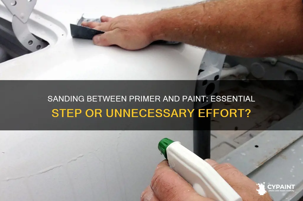Sanding Between Primer And Paint: Essential Step Or Unnecessary Effort ...