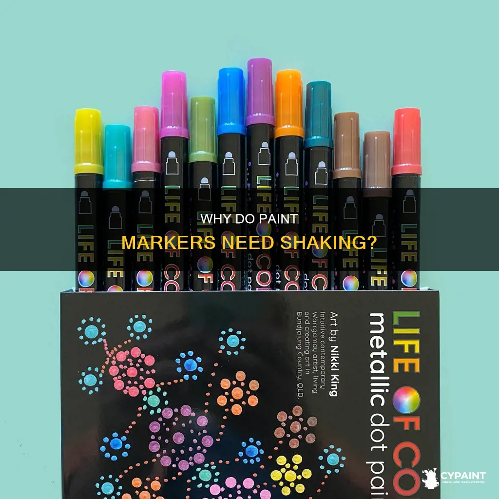 Why Do Paint Markers Need Shaking? | CyPaint