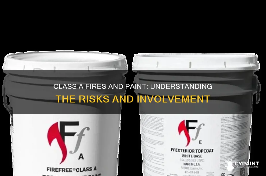 Class A Fires And Paint: Understanding The Risks And Involvement | CyPaint