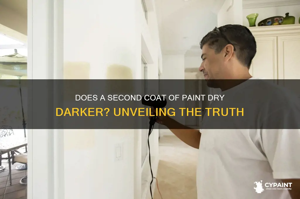 Does A Second Coat Of Paint Dry Darker? Unveiling The Truth | CyPaint