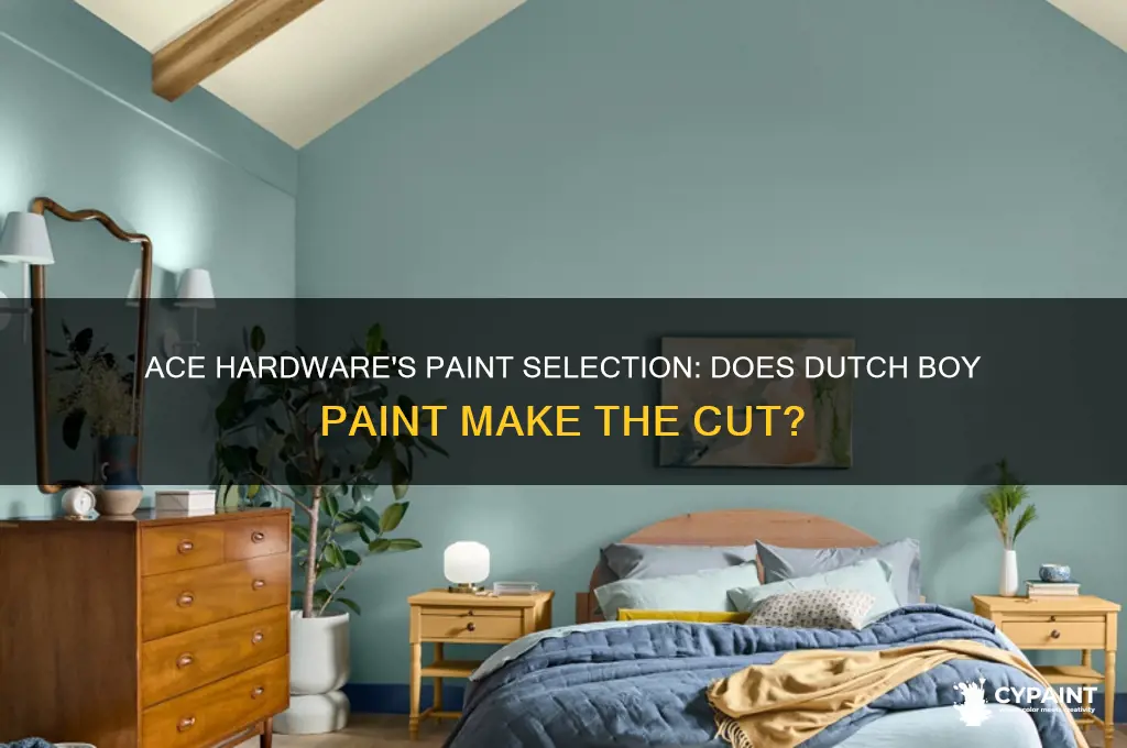Ace Hardware's Paint Selection: Does Dutch Boy Paint Make The Cut ...