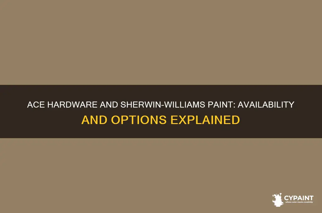 Ace Hardware Sherwin Williams