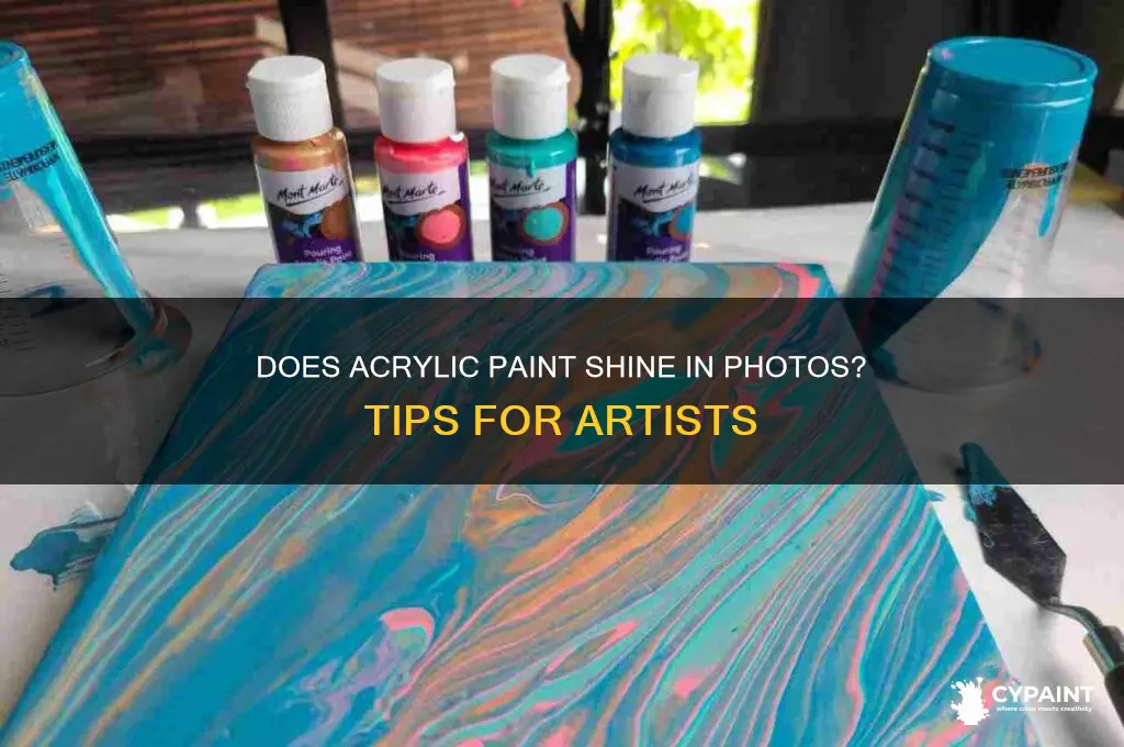 Does Acrylic Paint Shine In Photos? Tips For Artists | CyPaint
