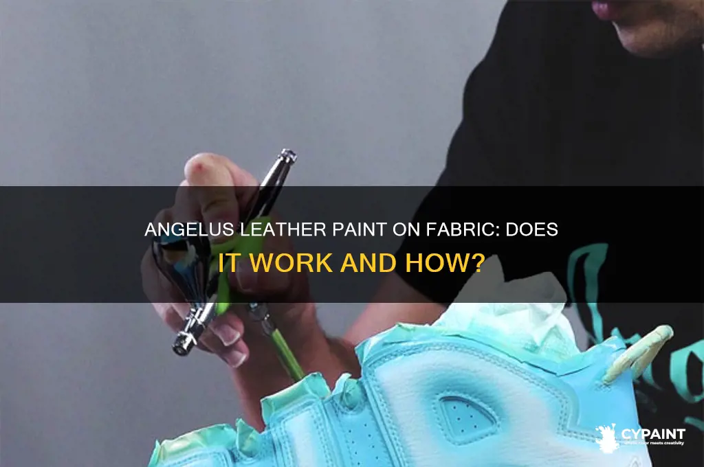 Angelus Leather Paint On Fabric: Does It Work And How? | CyPaint