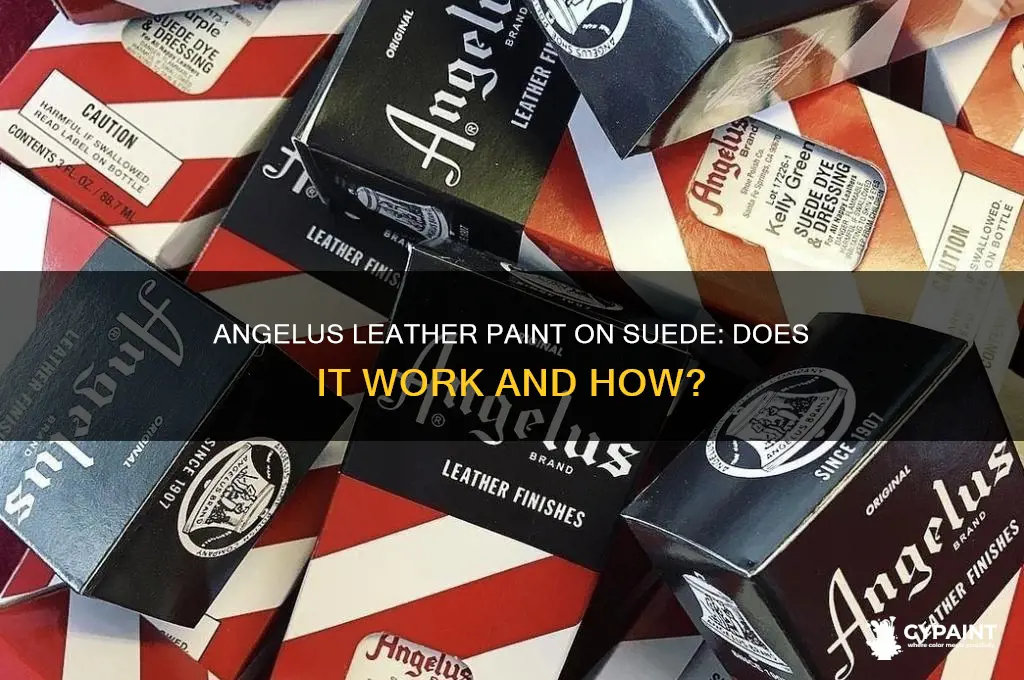 Angelus Leather Paint On Suede: Does It Work And How? | CyPaint