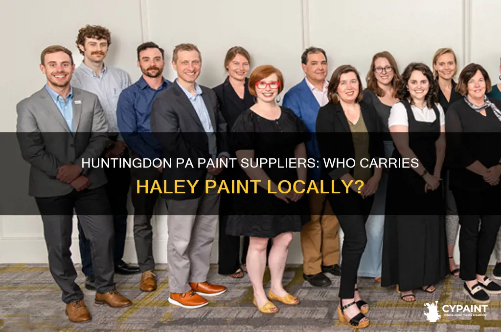Huntingdon Pa Paint Suppliers: Who Carries Haley Paint Locally? | CyPaint