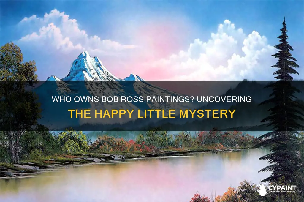 Who Owns Bob Ross Paintings? Uncovering The Happy Little Mystery | CyPaint