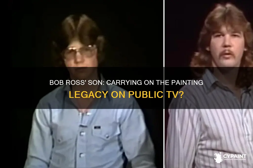 Bob Ross' Son: Carrying On The Painting Legacy On Public Tv? | CyPaint