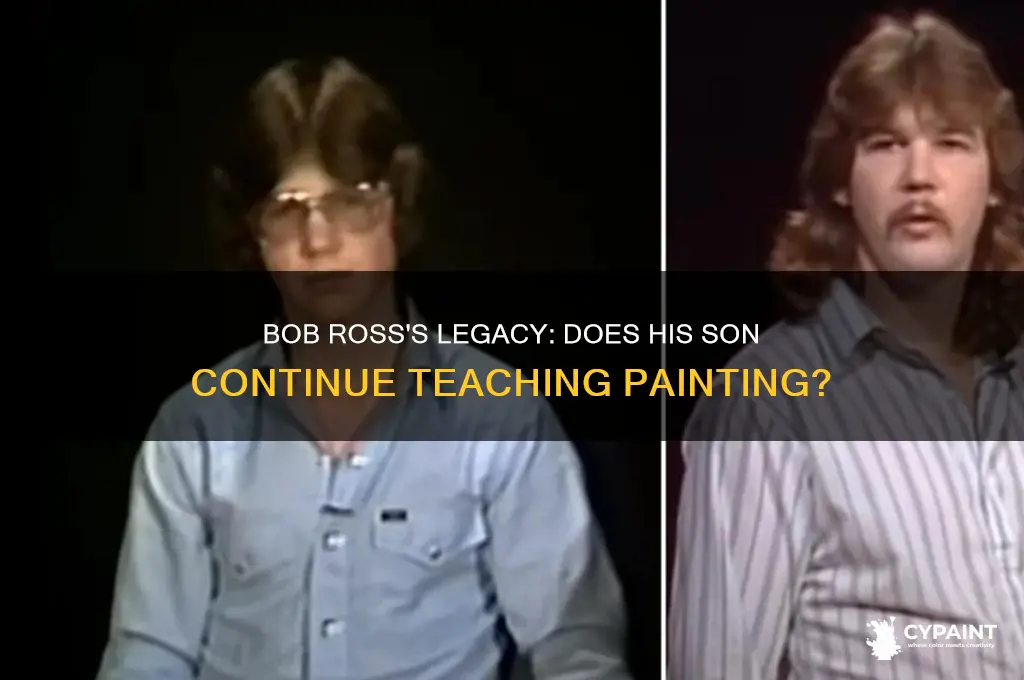 Bob Ross's Legacy: Does His Son Continue Teaching Painting? | CyPaint