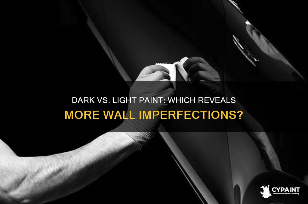 Dark Vs. Light Paint: Which Reveals More Wall Imperfections? | CyPaint