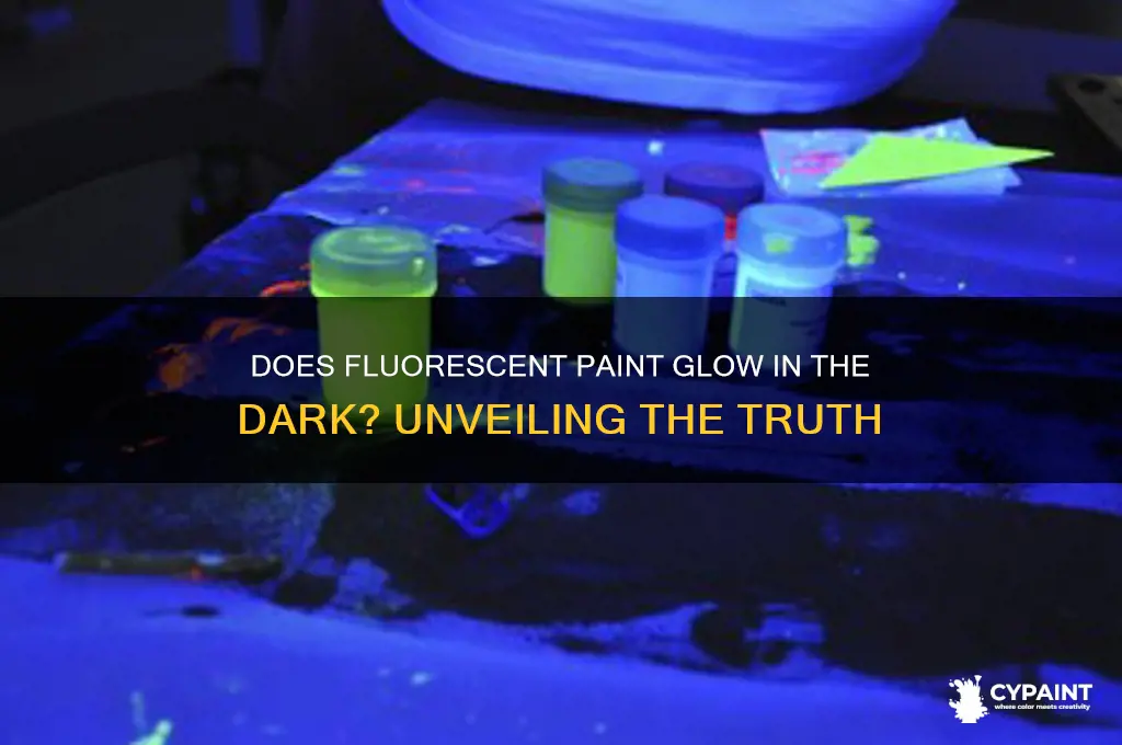 Does Fluorescent Paint Glow In The Dark? Unveiling The Truth | CyPaint