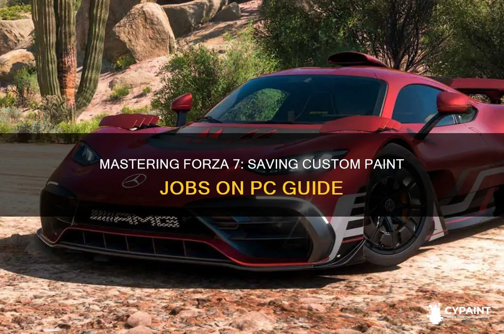 Mastering Forza 7: Saving Custom Paint Jobs On Pc Guide | CyPaint