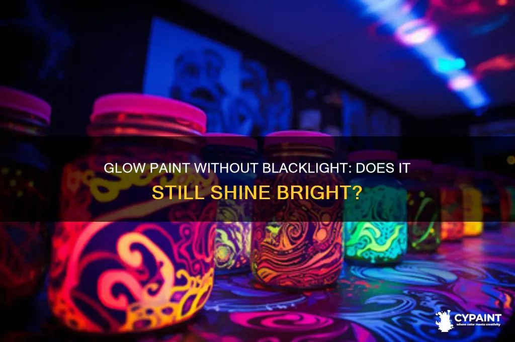 Glow Paint Without Blacklight: Does It Still Shine Bright? | CyPaint