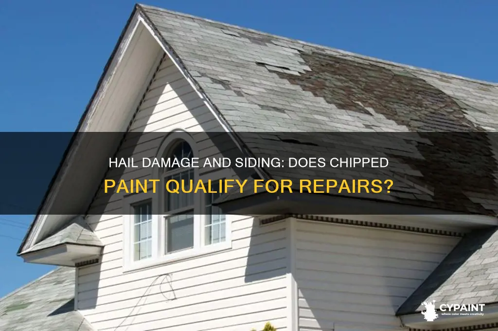 Hail Damage And Siding: Does Chipped Paint Qualify For Repairs? | CyPaint