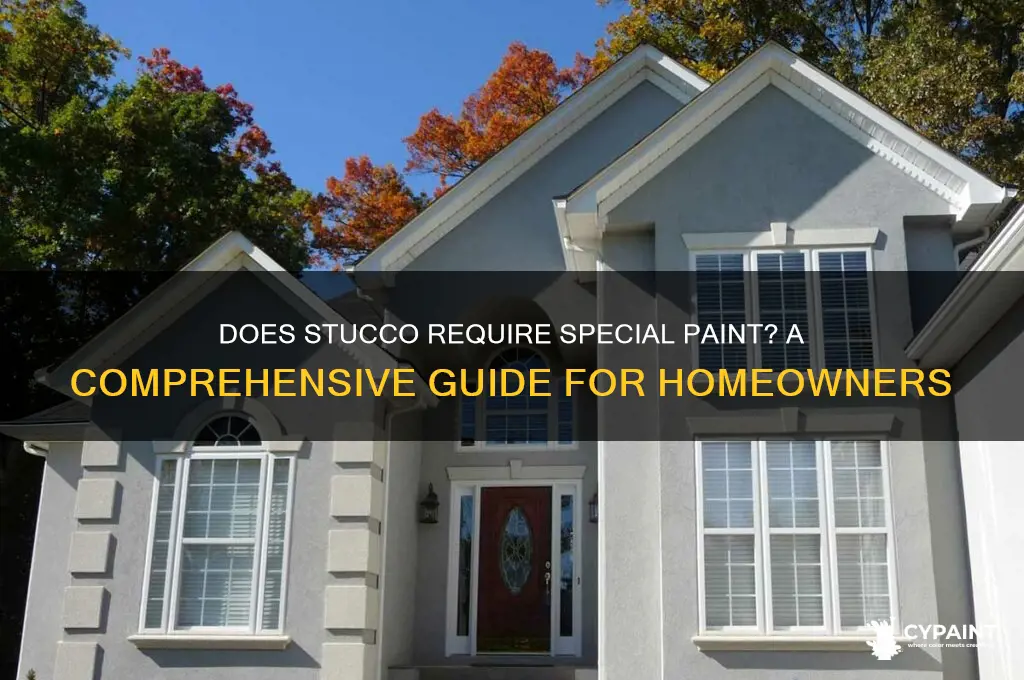 Does Stucco Require Special Paint? A Comprehensive Guide For Homeowners ...