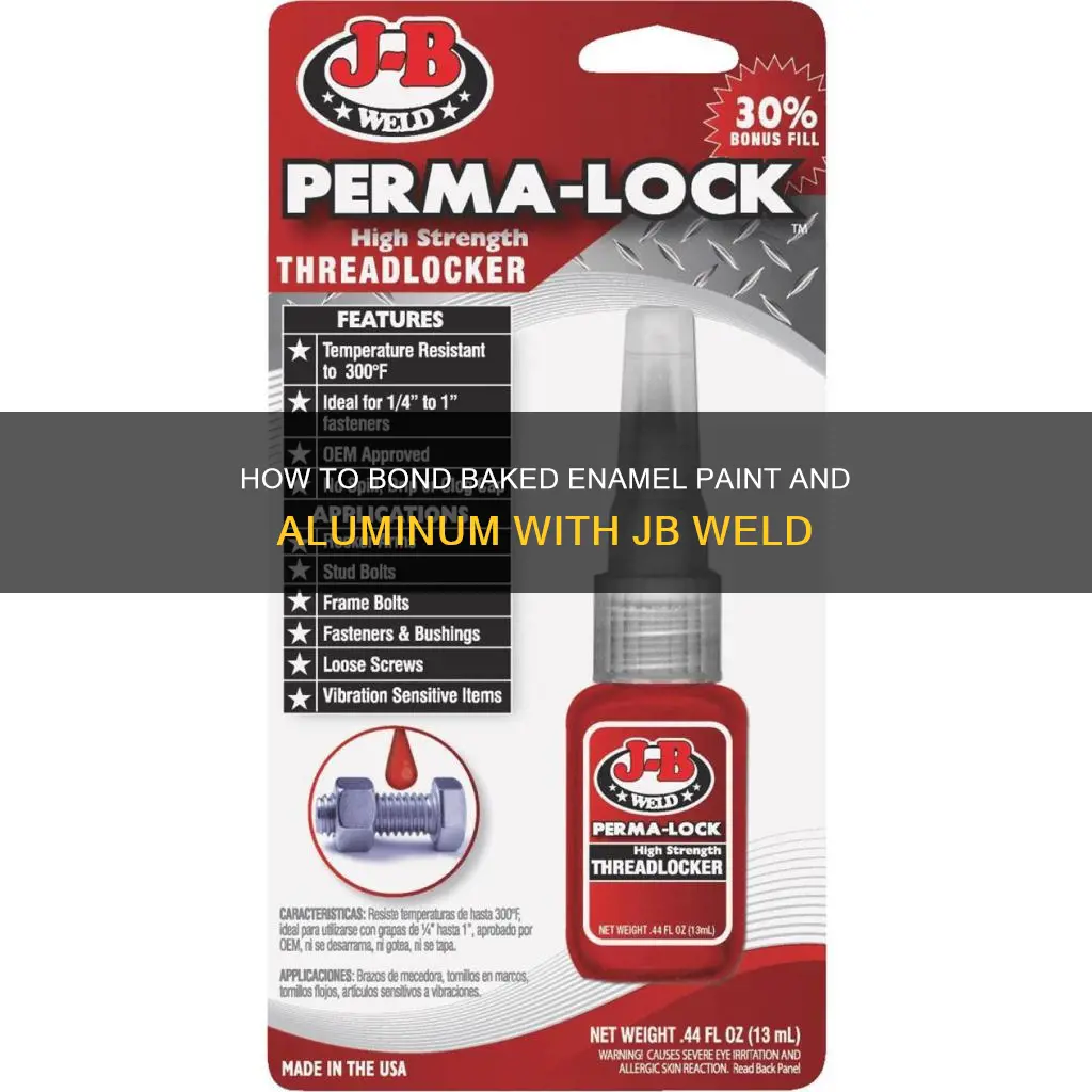How To Bond Baked Enamel Paint And Aluminum With Jb Weld | CyPaint