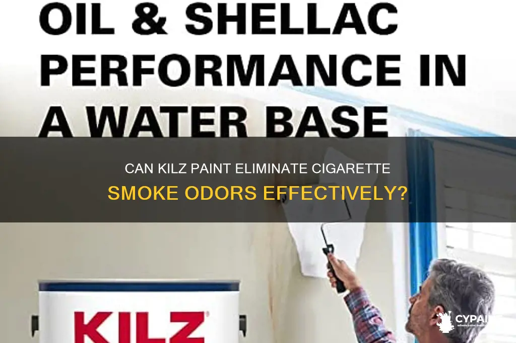 Can Kilz Paint Eliminate Cigarette Smoke Odors Effectively? | CyPaint