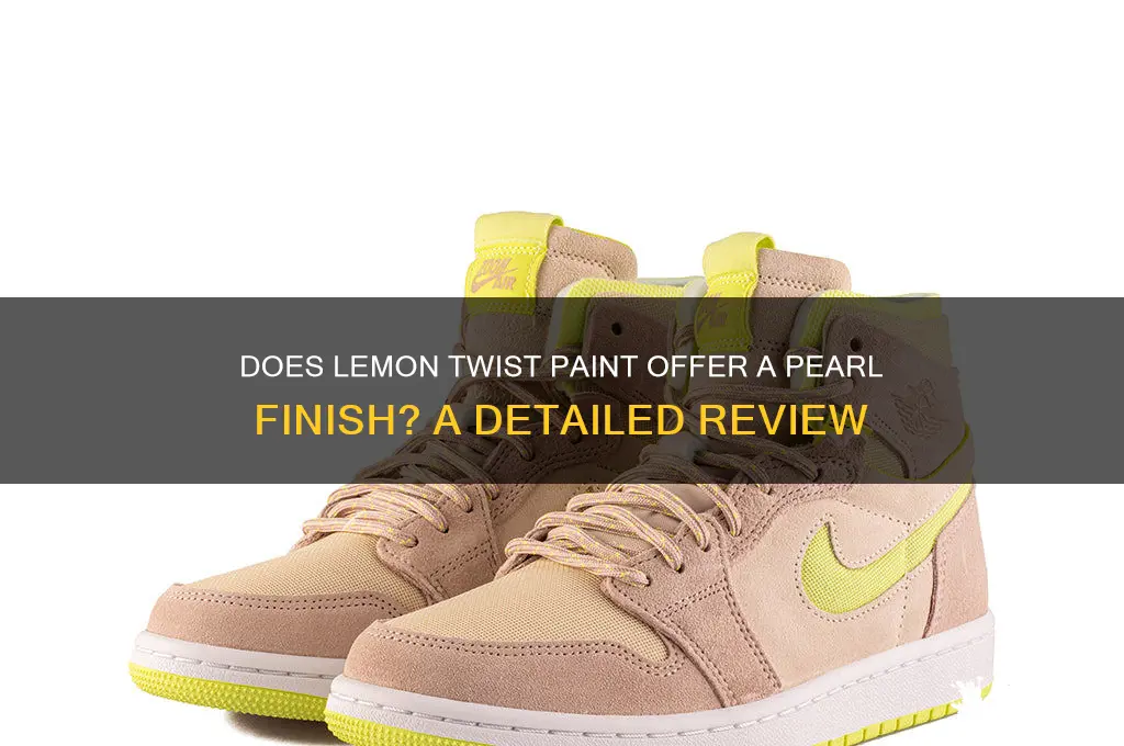 Does Lemon Twist Paint Offer A Pearl Finish? A Detailed Review | CyPaint