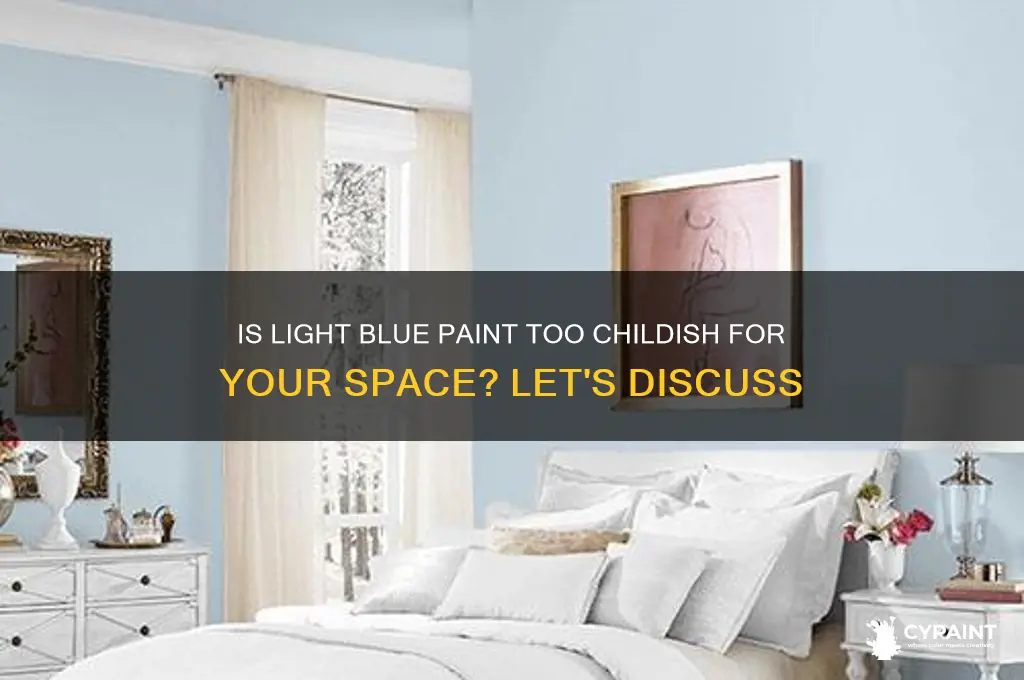 Is Light Blue Paint Too Childish For Your Space? Let's Discuss | CyPaint