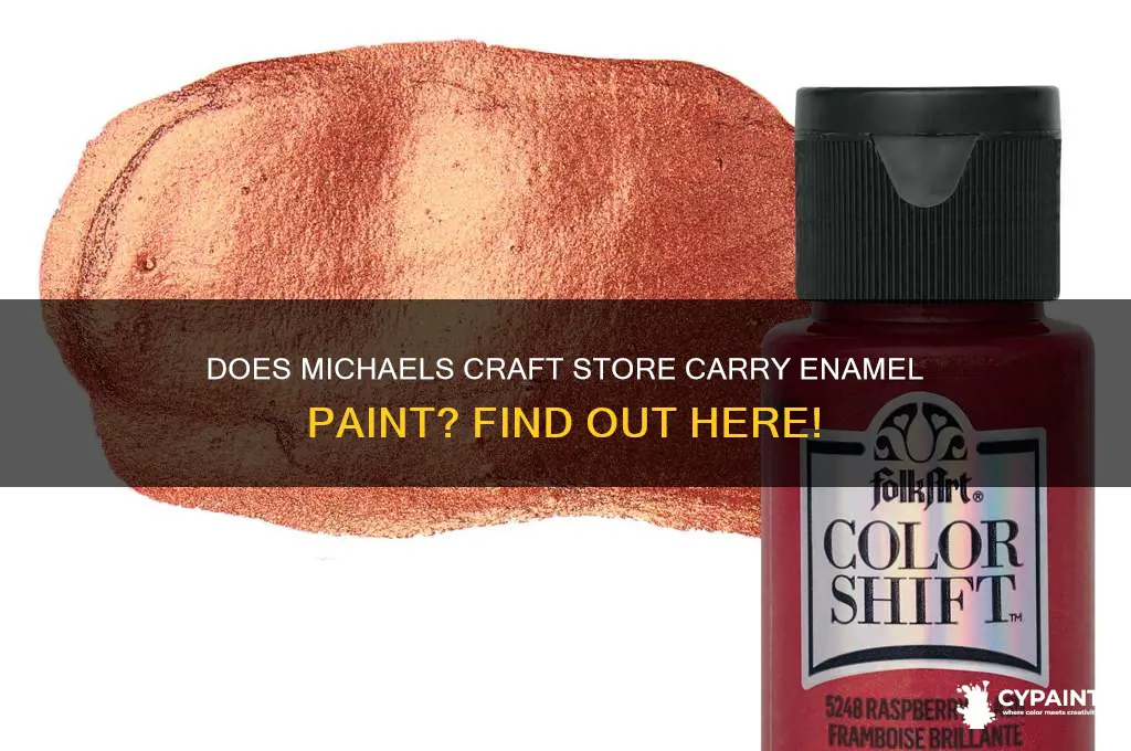 Does Michaels Craft Store Carry Enamel Paint? Find Out Here! | CyPaint