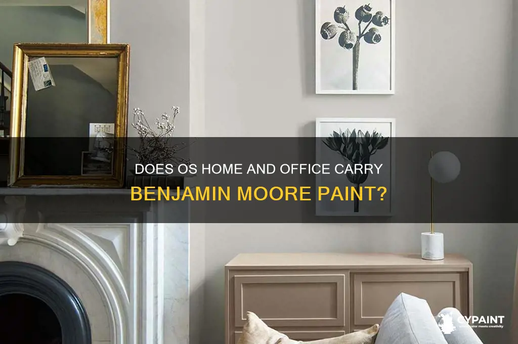 Does Os Home And Office Carry Benjamin Moore Paint? | CyPaint