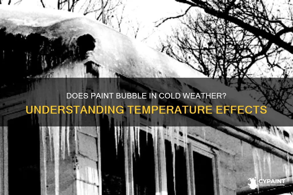 Does Paint Bubble In Cold Weather? Understanding Temperature Effects ...