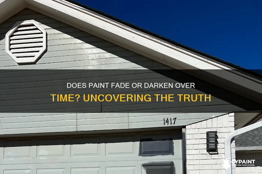 Does Paint Fade Or Darken Over Time? Uncovering The Truth | CyPaint