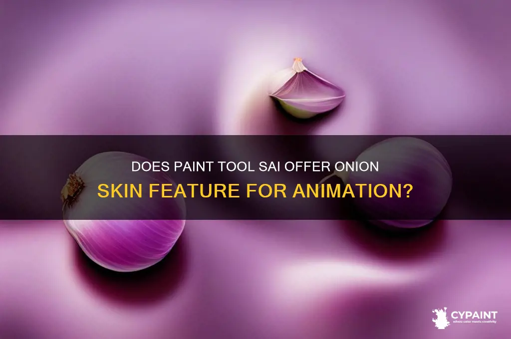Does Paint Tool Sai Offer Onion Skin Feature For Animation? | CyPaint