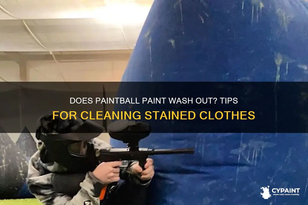 Does Paintball Paint Wash Out? Tips For Cleaning Stained Clothes | CyPaint