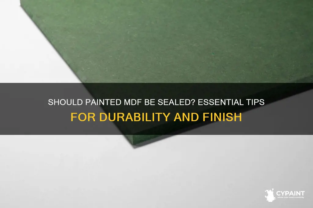 Should Painted Mdf Be Sealed? Essential Tips For Durability And Finish ...
