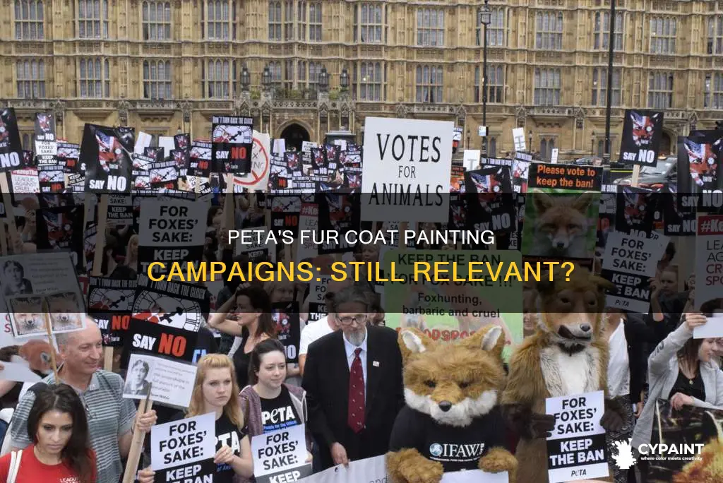 Peta's Fur Coat Painting Campaigns: Still Relevant? | CyPaint