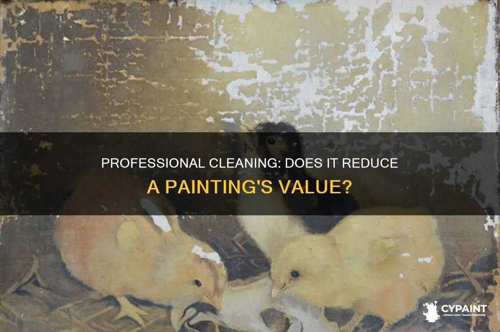 Professional Cleaning: Does It Reduce A Painting's Value? | CyPaint