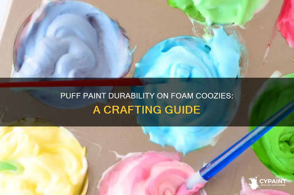Puff Paint Durability On Foam Coozies: A Crafting Guide | CyPaint