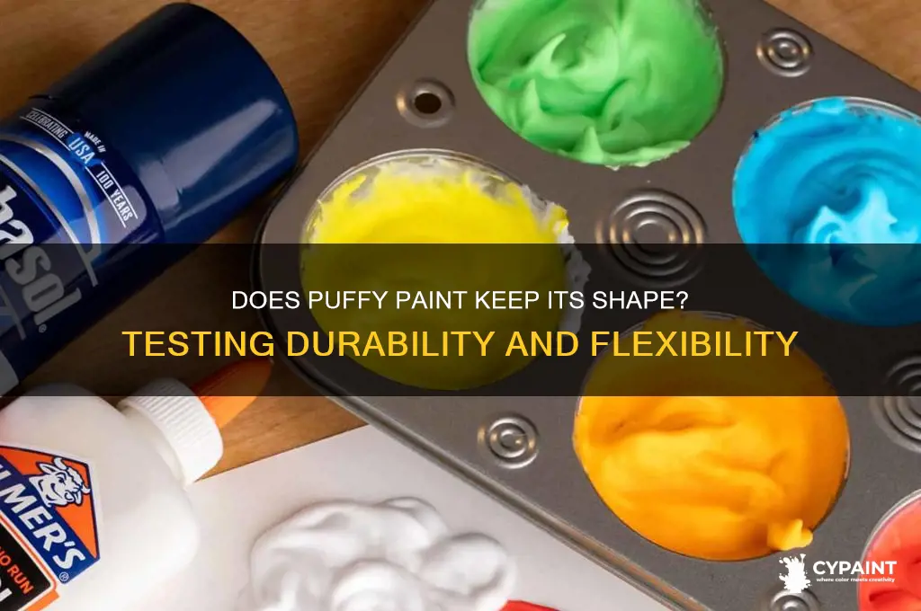 Does Puffy Paint Keep Its Shape? Testing Durability And Flexibility ...