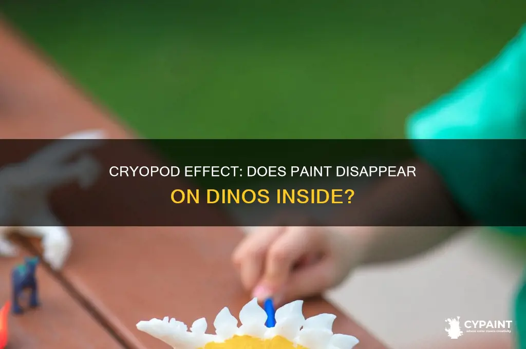 Cryopod Effect: Does Paint Disappear On Dinos Inside? | CyPaint