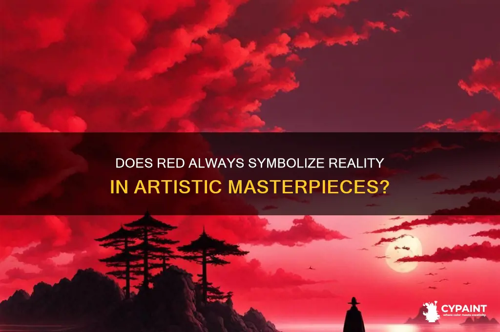 Does Red Always Symbolize Reality In Artistic Masterpieces? | CyPaint