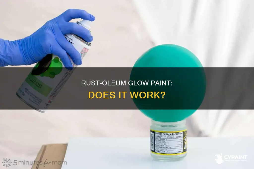 Rust-Oleum Glow Paint: Does It Work? | CyPaint