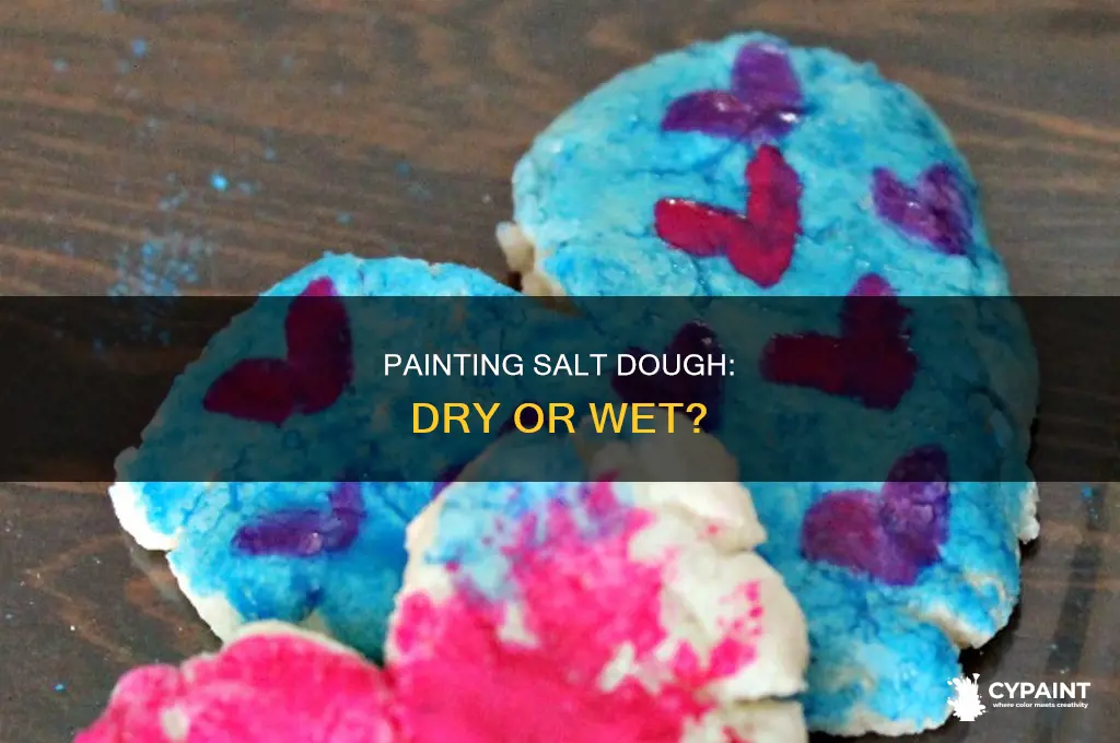 Painting Salt Dough: Dry Or Wet? | CyPaint